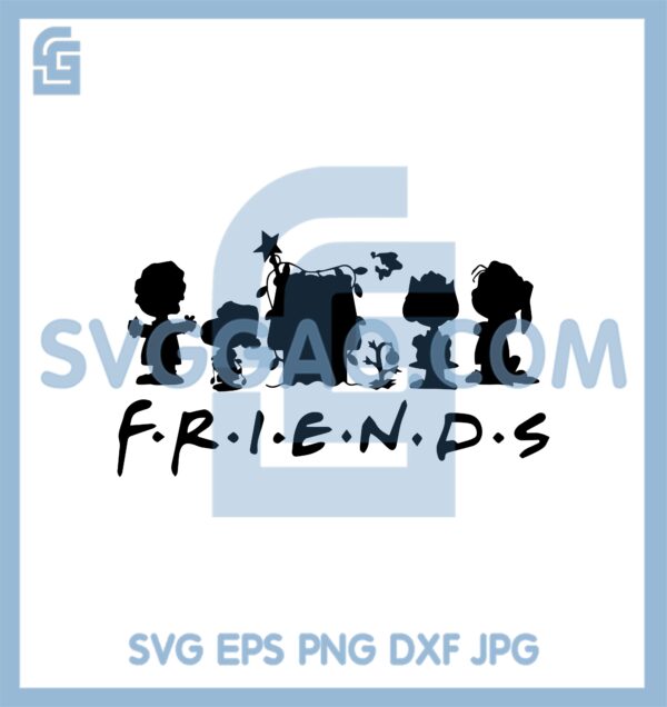Charlie Brown Snoopy Friends Svg, Charlie Brown Squad Svg – SVGGAO