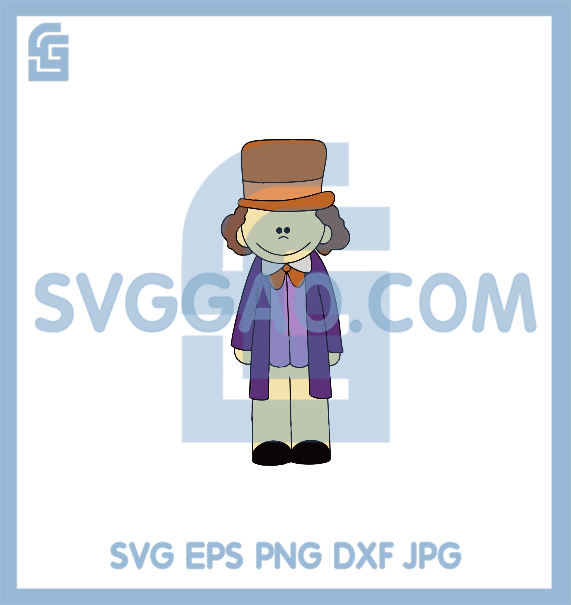 Chocolate Willy Wonka Svg, Chocolate Movies Svg, Willy Wonka Svg – SVGGAO