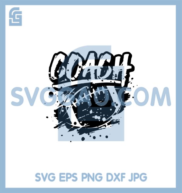 Football Coach Svg, COACH T Shirt Design Sublimation Png