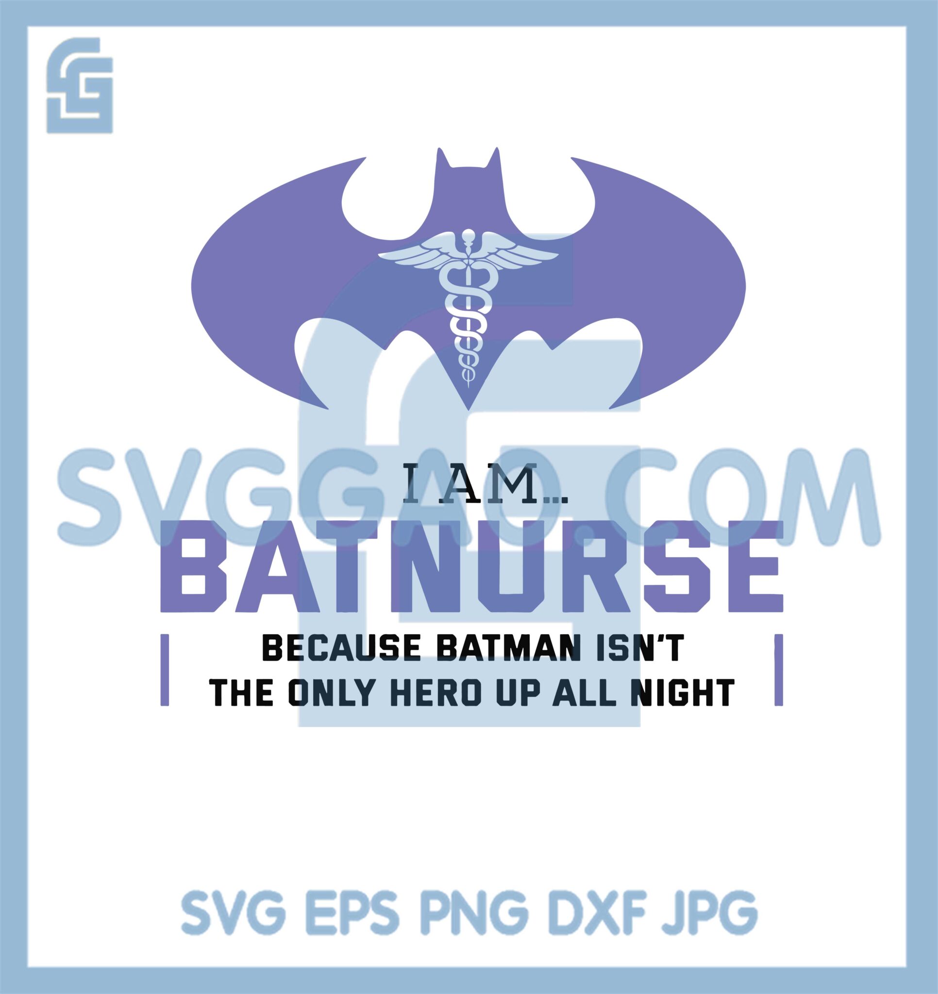 Batman Logo Doctor Nurse Svg, I’m The Nightshift Svg, Bat Doctor Svg