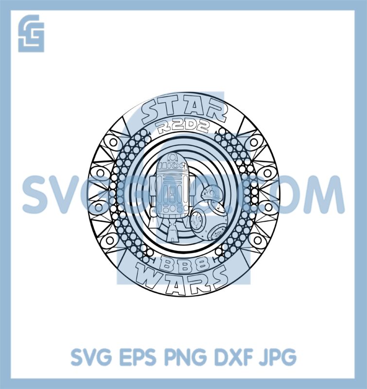 BB 8 Star Wars R2 D2 Svg, Star War Movie BB 8 Svg – SVGGAO