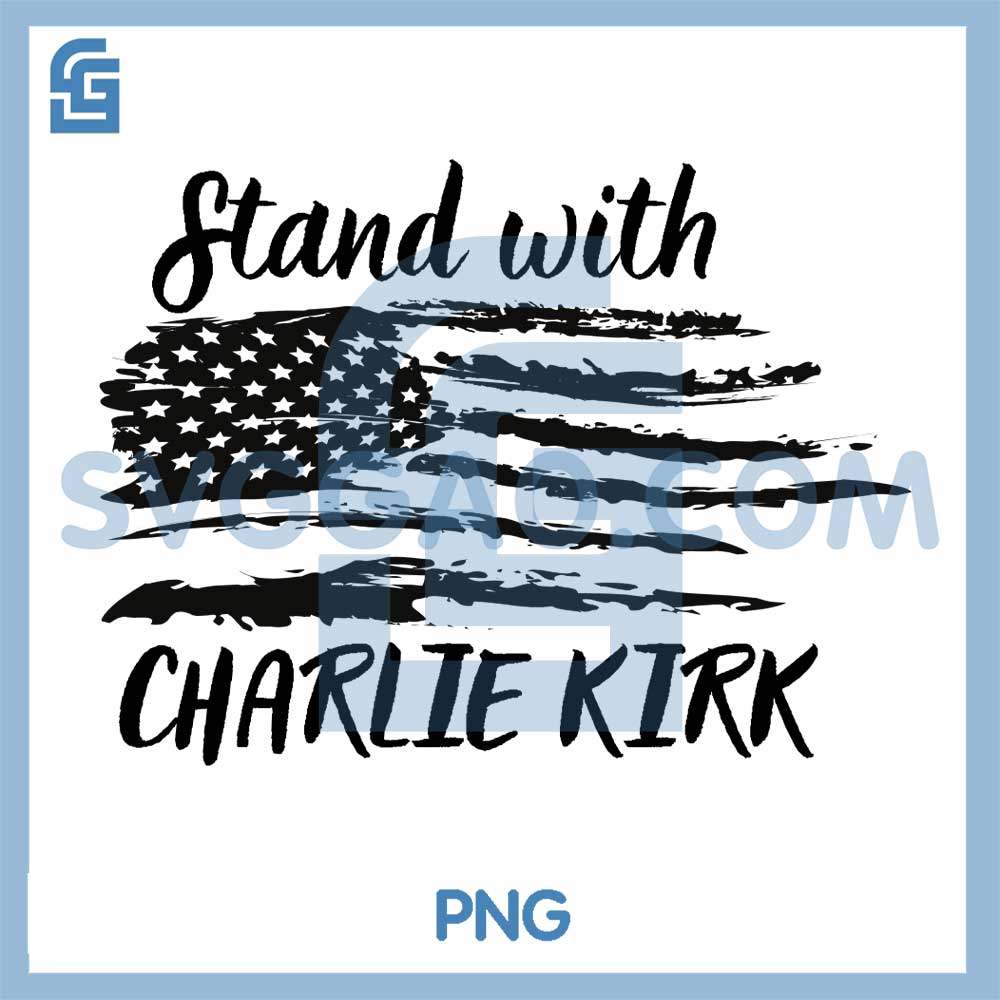 Memorial Charlie Kirk PNG, Rest In Power Charlie Kirk PNG, Justice For ...