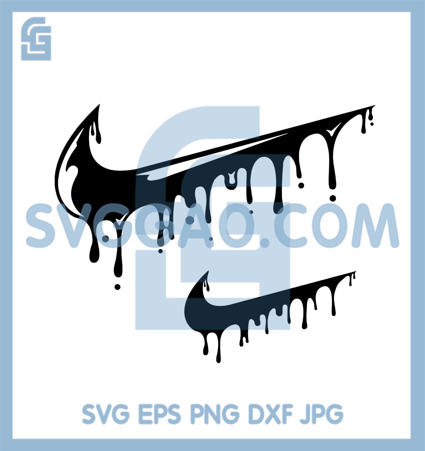 Brand Drip Logo SVG, Nike SVG, Nike Drip SVG – SVGGAO