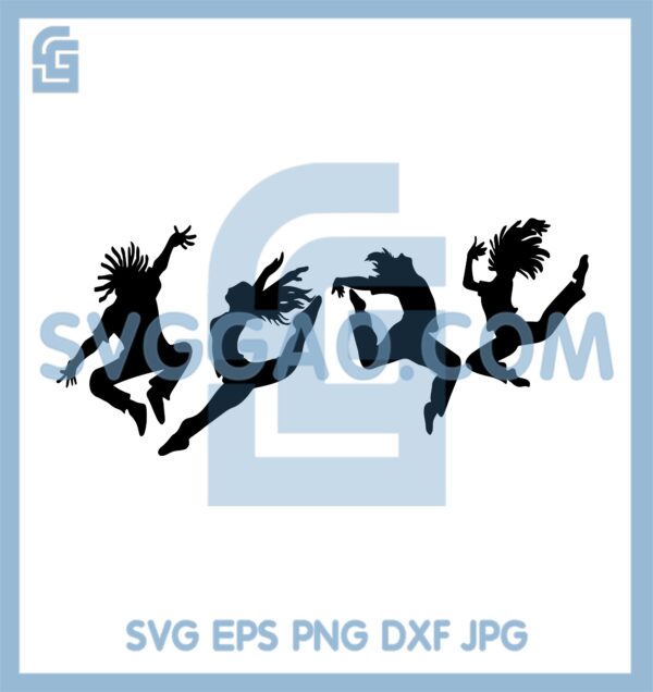 Dancer Pose Svg, Dance Svg File, Dancers Svg – SVGGAO