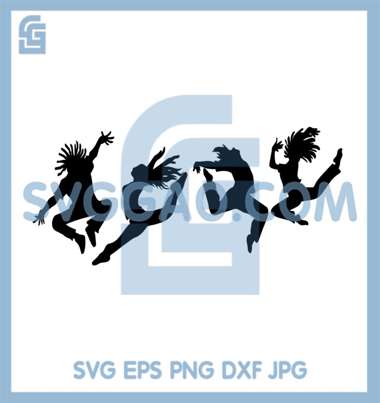 Dancer Pose Svg, Dance Svg File, Dancers Svg – SVGGAO