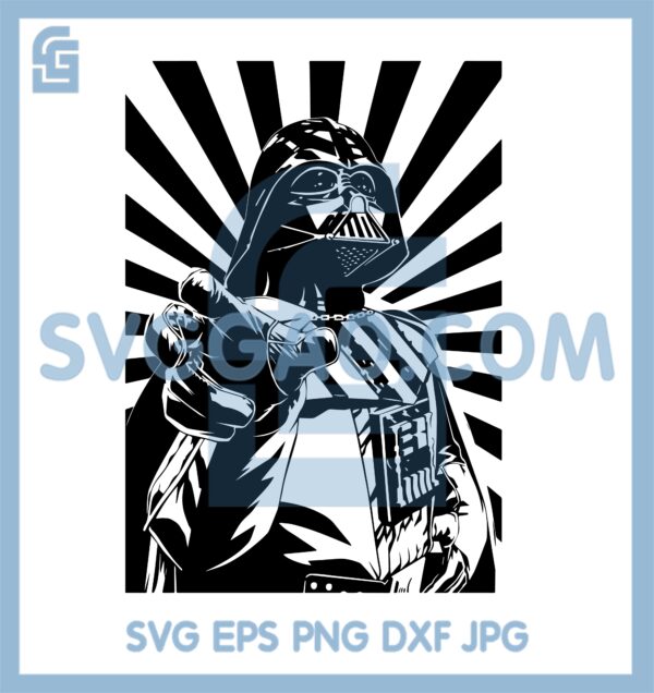 Darth Vader Hands Two Svg, Star Wars Svg, Darth Vader Vector – SVGGAO