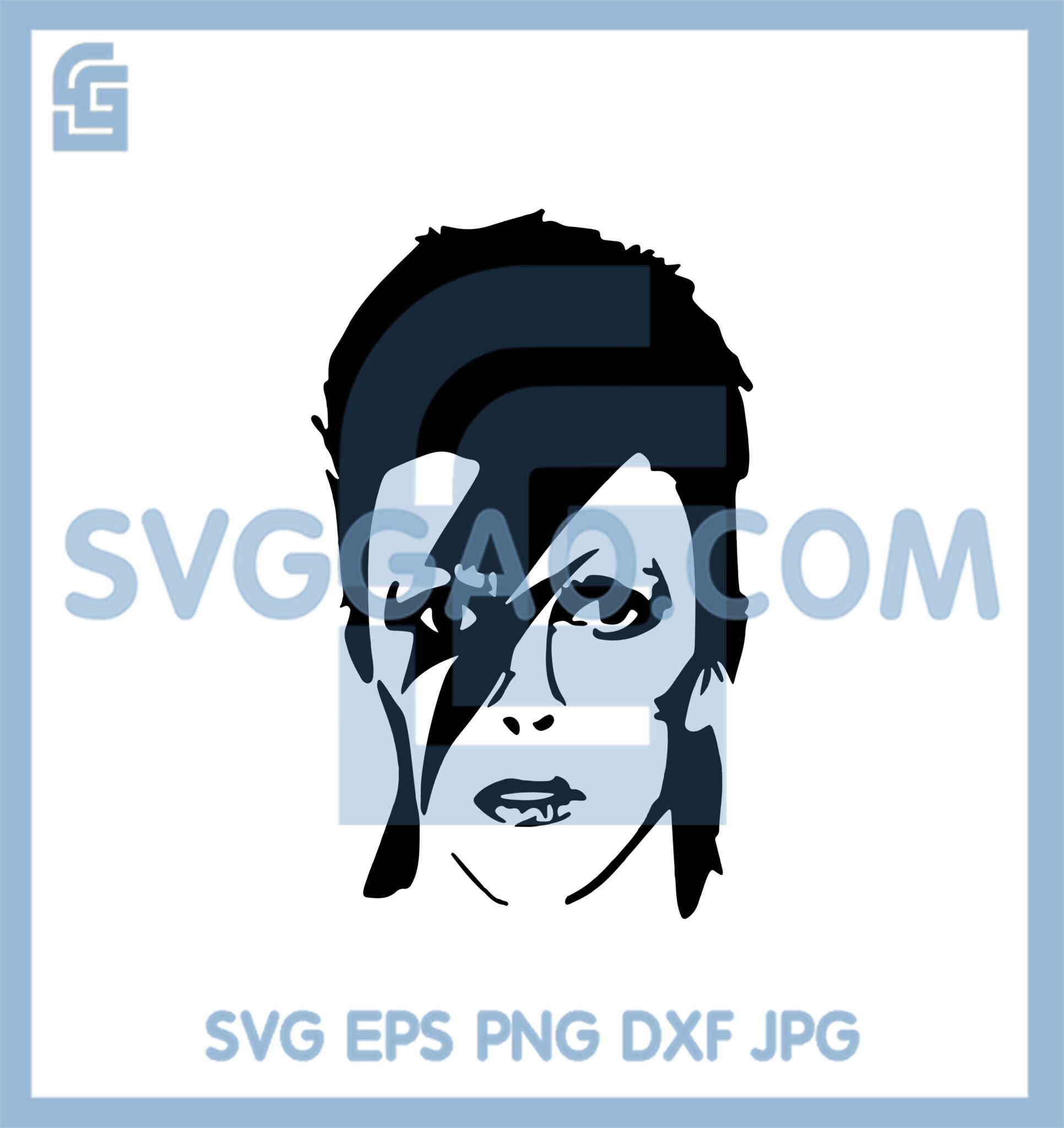 David Bowie SVG, David Bowie music Svg – SVGGAO