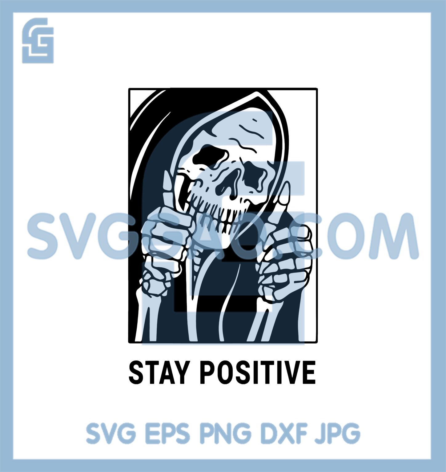 Death Skeleton Raises Hand Like Svg, Hand Like Skull Svg, Death ...