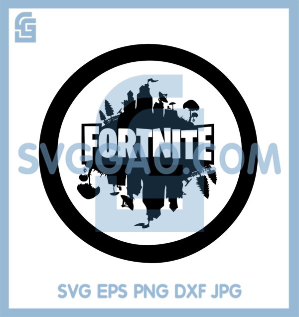 Fortnight Logo SVG, Fortnite Logo Black And White SVG