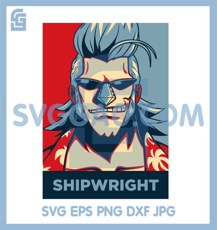Franky Shipwright One Piece Svg, Franky One Piece Svg, Franky Svg