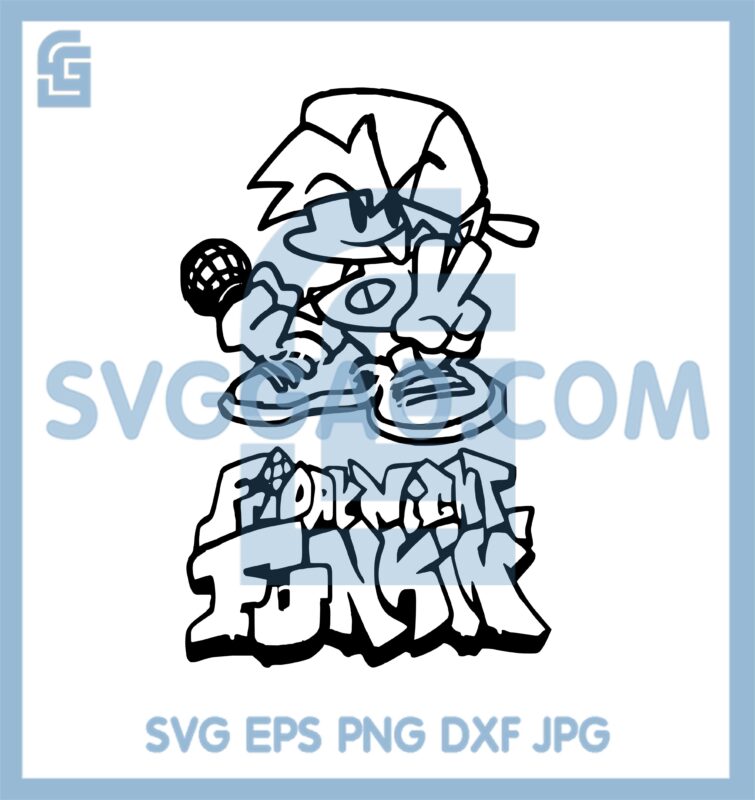 Friday Night Funkin’ Fnf Boyfriend Svg, Friday Night Svg – SVGGAO