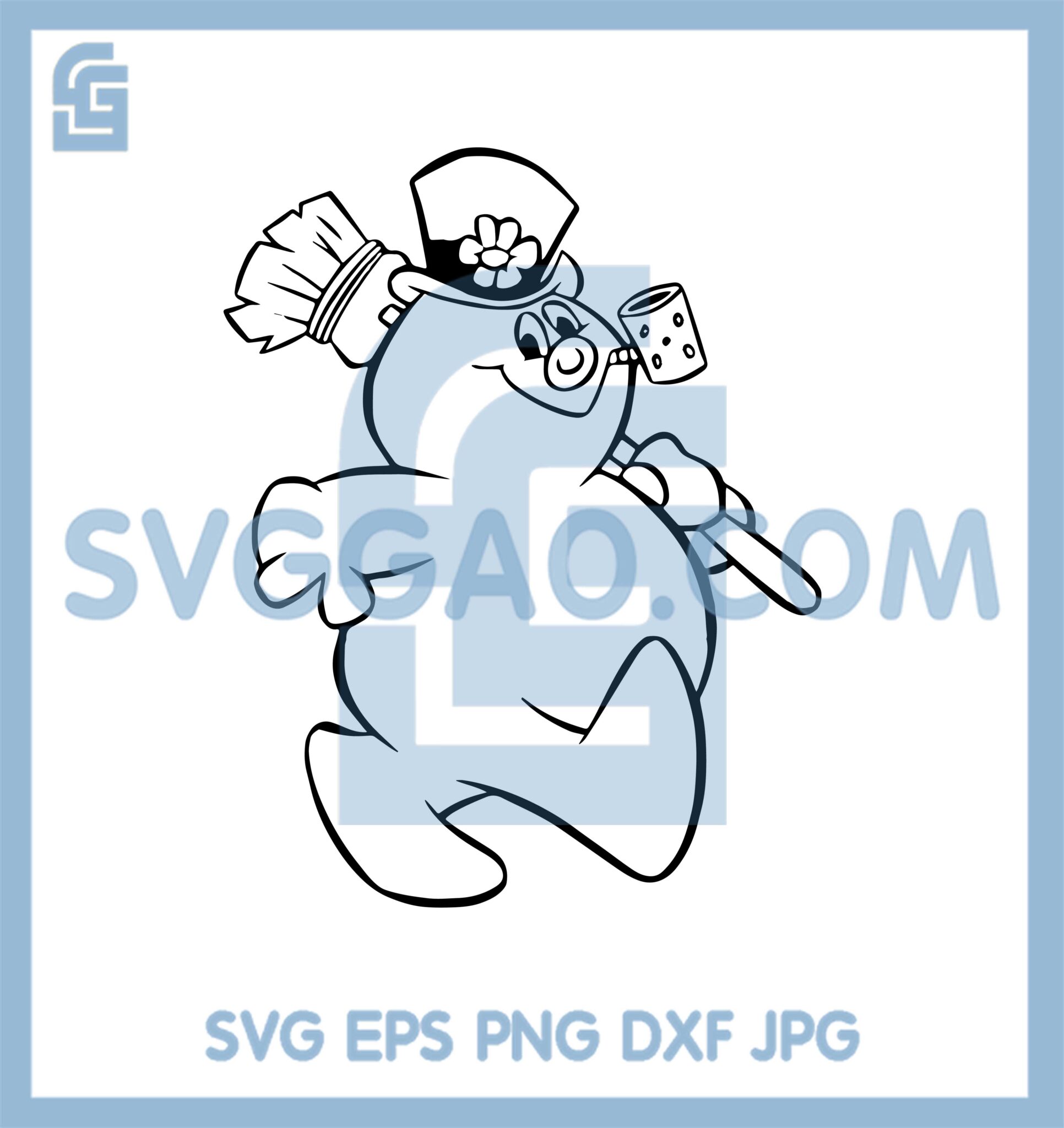 Frosty The Snowman Svg, Frosty Funny Svg, Snowman Svg