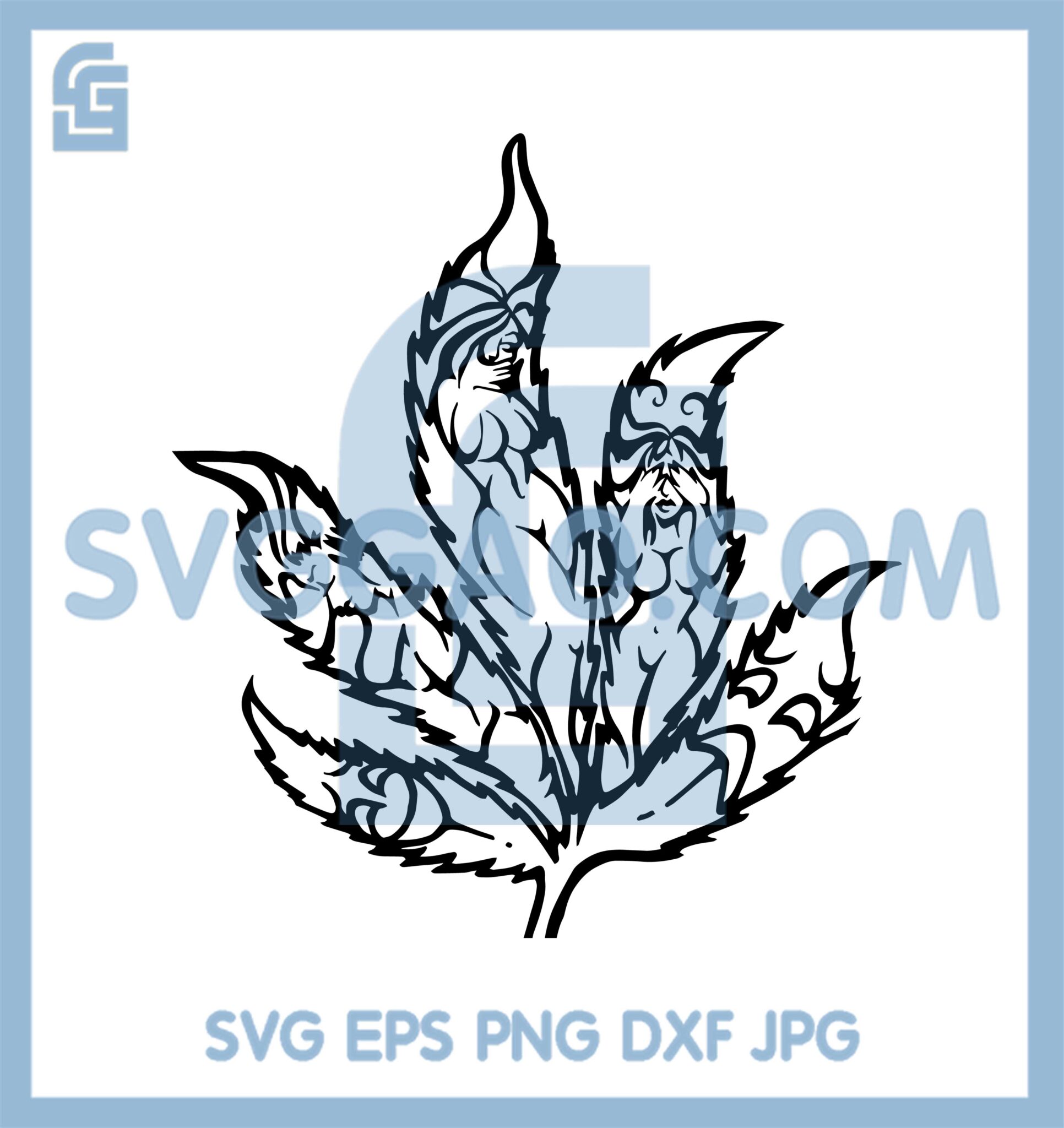 Ganja Godesses Svg, Ganja Godesses Cannabis Girl Sexy Svg, Girl ...
