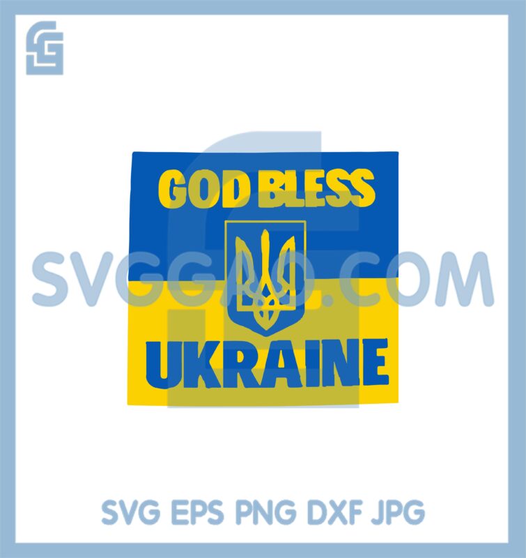 God Bless Ukraine Svg, Peace Ukraine Svg, Ukraine Svg