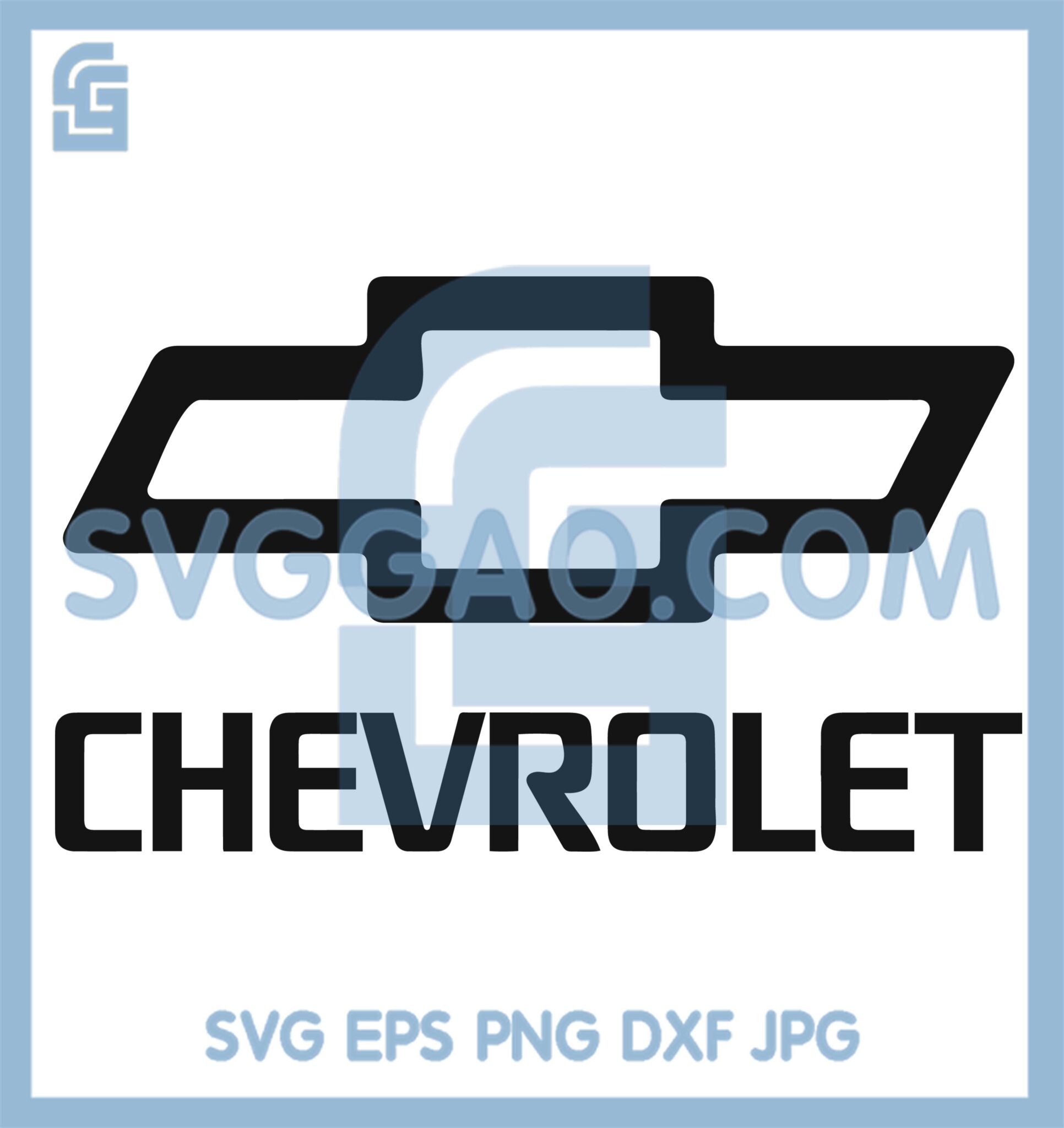Chevrolet Logo SVG, Chevrolet Logo Svg Silhouette Cut Files – SVGGAO