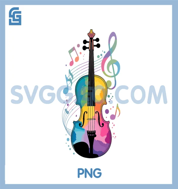 Cool Violin Art For Men Women Violin Teacher Violin Player PNG