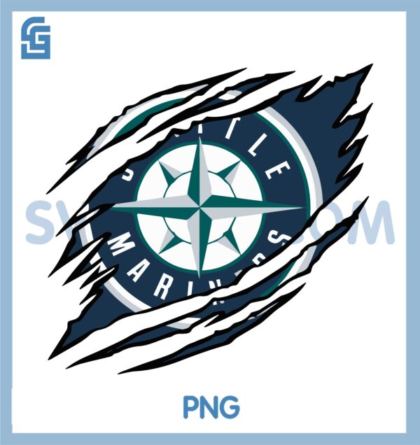Seattle Mariners Logo SVG, MLB Baseball Svg – SVGGAO