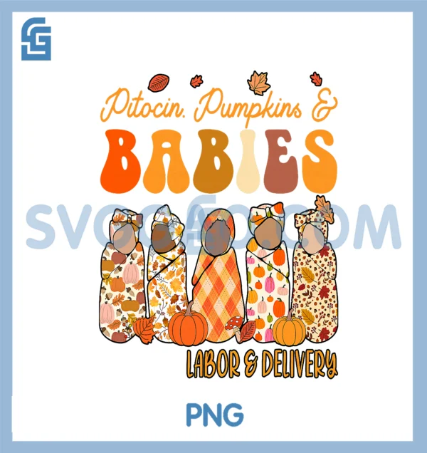 Fall Labor And Delivery Halloween L&d Nurse Thanks Giving PNG ...