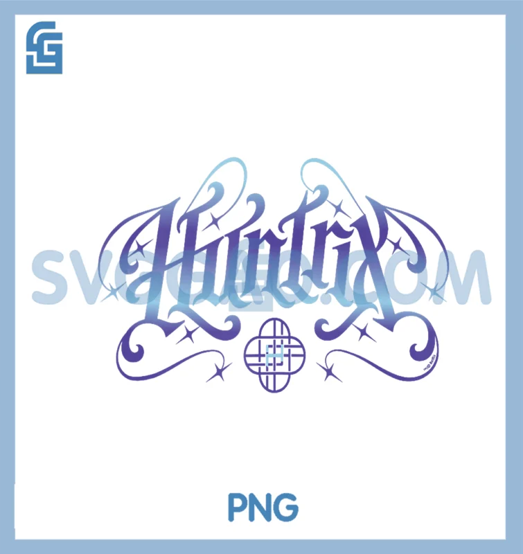 Kpop Demon Hunters HuntX Gothic Officially Licensed Tank Top PNG, Kpop ...