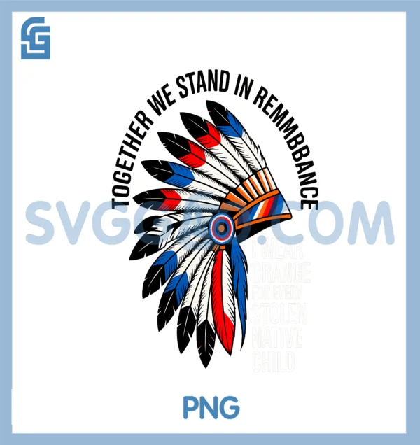 Orange Unity Day For Every American Native PNG, Child Support PNG