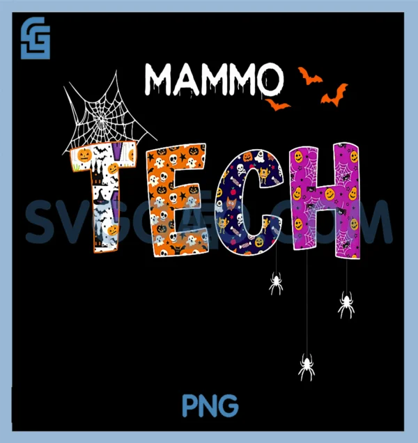 Mammo Tech PNG, Halloween Mammography PNG, Tech Mammogram PNG, Spooky X ...