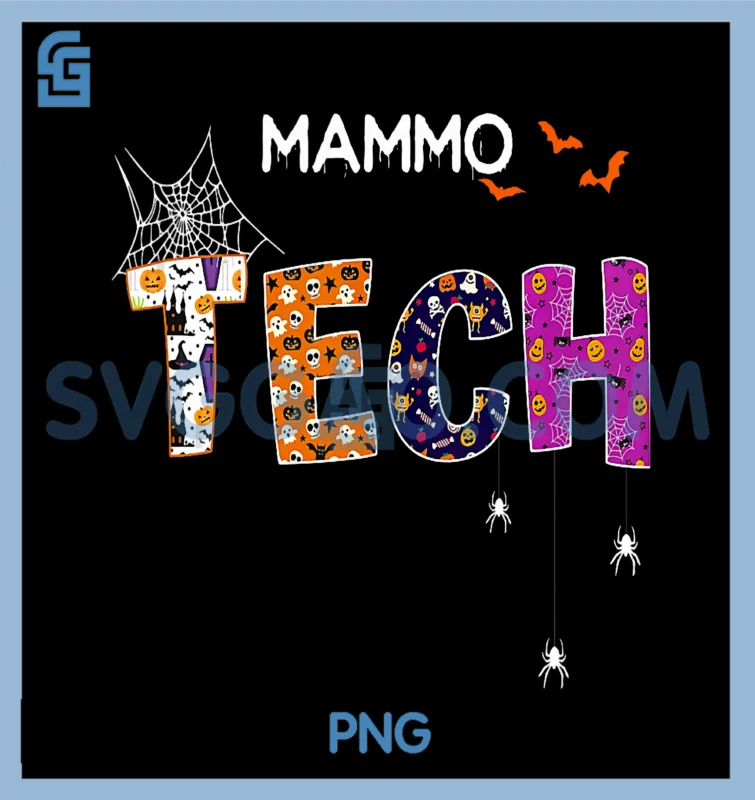 Mammo Tech PNG, Halloween Mammography PNG, Tech Mammogram PNG, Spooky X ...