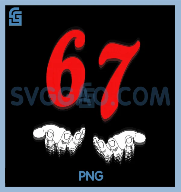 Funny Six Seven PNG, 6 7 Meme PNG – SVGGAO