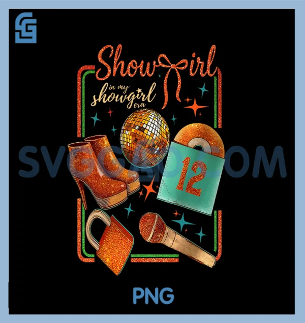 In My Show Girl PNG, Era Graphic Out PNG