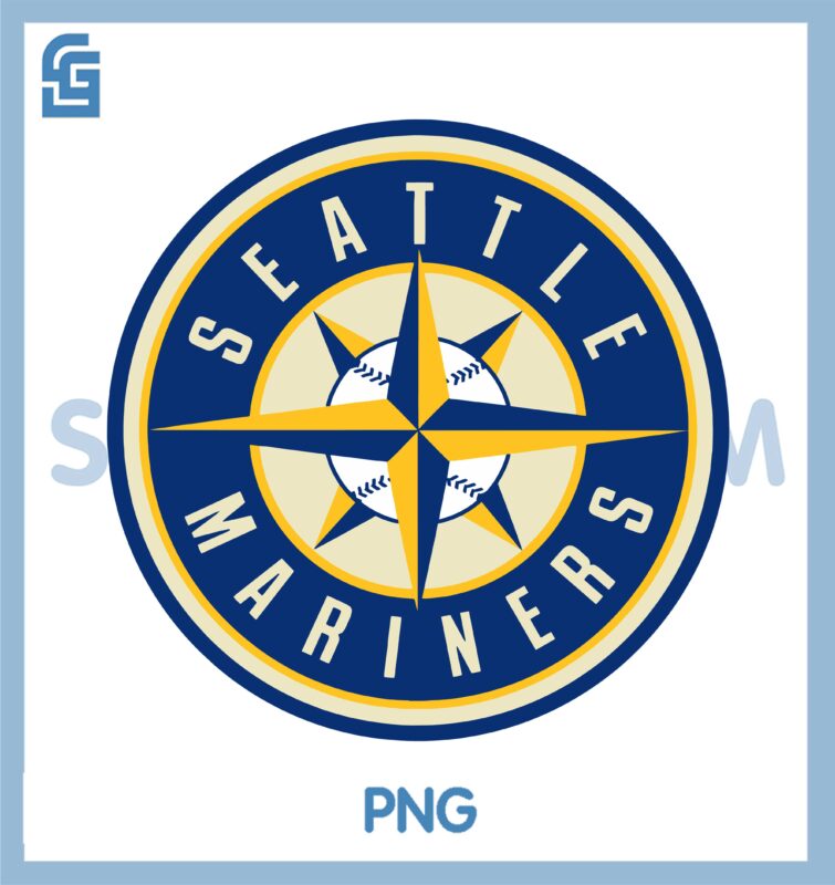 Seattle Mariners SVG, Logo Mariners SVG – SVGGAO