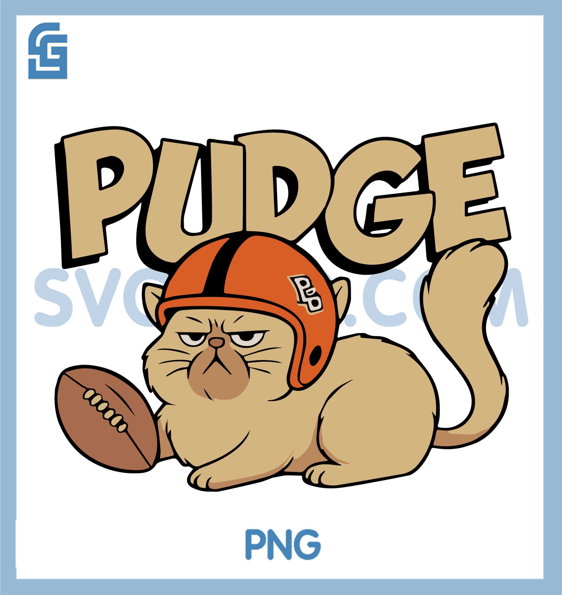 Pudge The Cat SVG, Pudge SVG