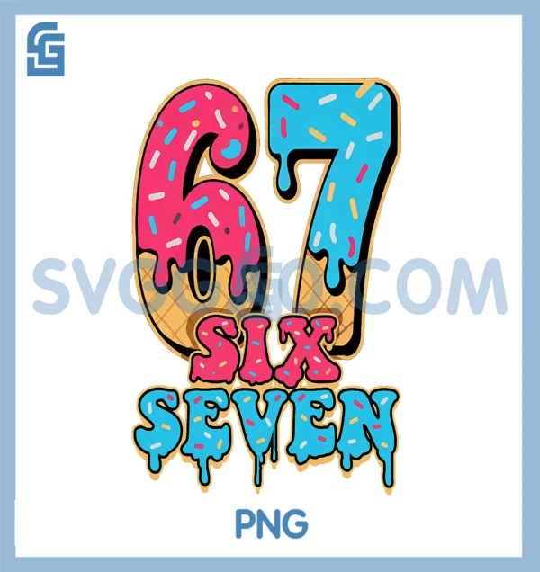 Baseball Drip Number 67 PNG, Player Or 67th Birthday PNG – SVGGAO
