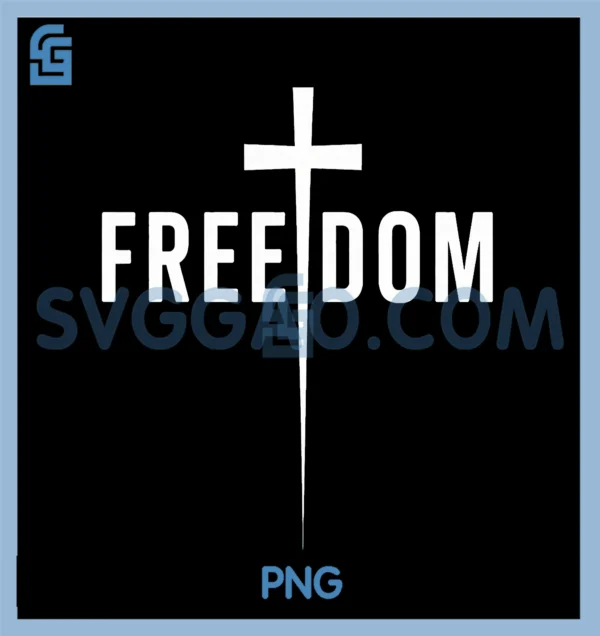Freedom Cross PNG, American Freedom PNG – SVGGAO