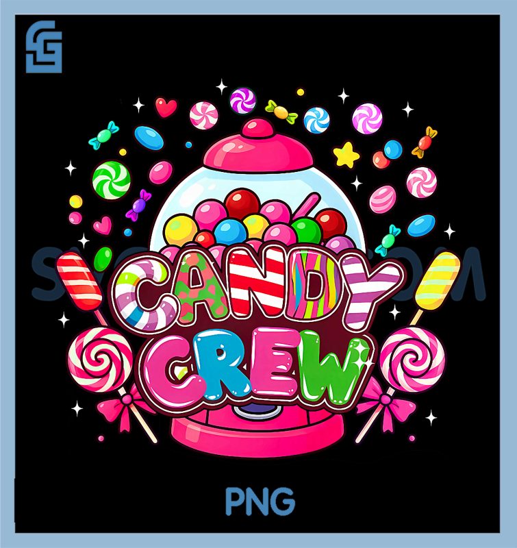 Candy Crew Candy PNG, Funny Candy Squad PNG – SVGGAO