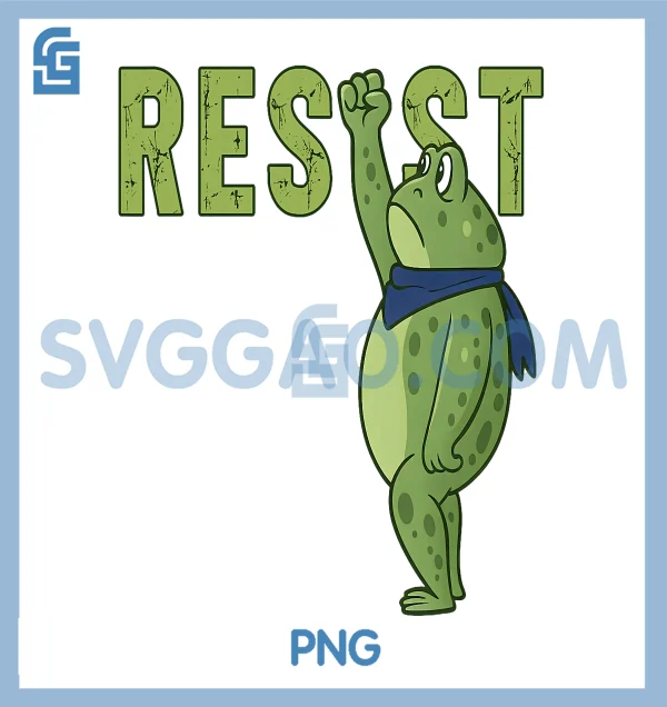 Frog Resist Portland Frog PNG, Protest Portland Frog Activist PNG – SVGGAO