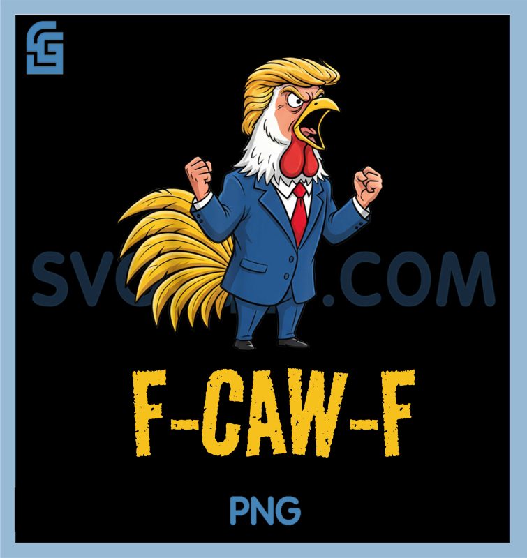 Funny Rooster Boss PNG, Chicken Suit Cartoon Humor Design PNG, Trump ...