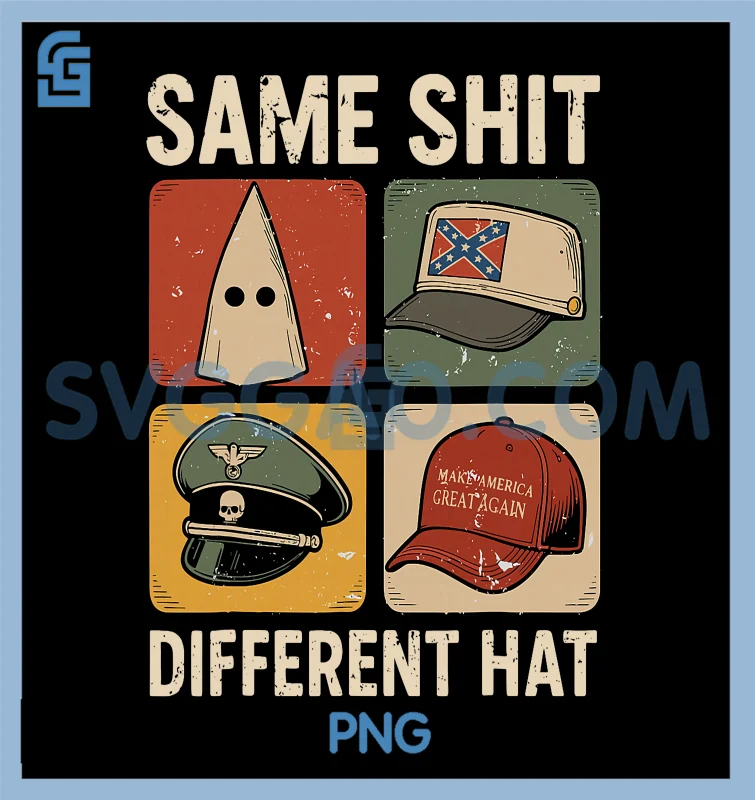 Same Shit Different PNG, Hat Funny Quote Hat Meme PNG