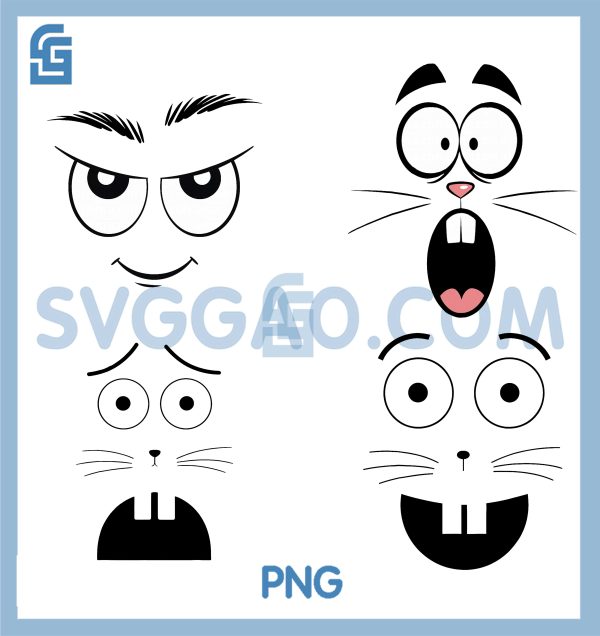 Jasper Rabbit Halloween Funny PNG Bundle, Boo JEE Boojee Meme Bundle PNG