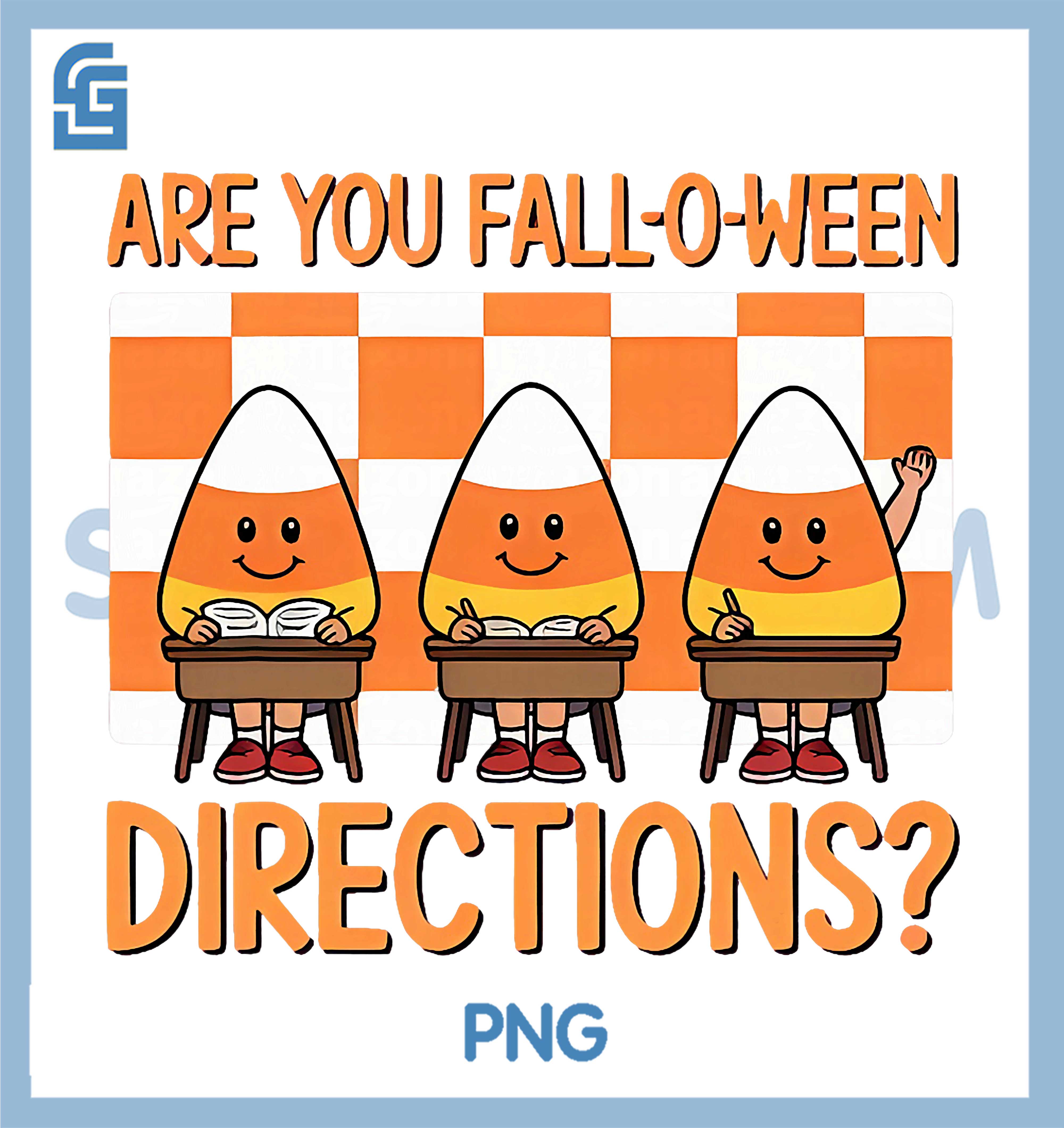 Funny Candy Corn Classroom PNG, Halloween For Everyone PNG