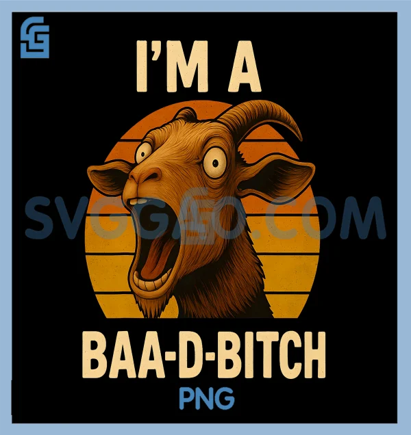 Funny Sheep Pun Cool PNG, Retro Sassy Humor PNG – SVGGAO