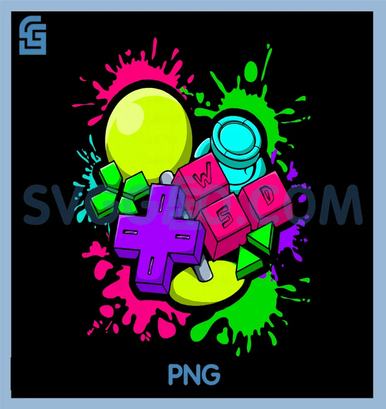 Video Game Console Controllers PNG, Retro 80's 90's Arcade Gamer PNG