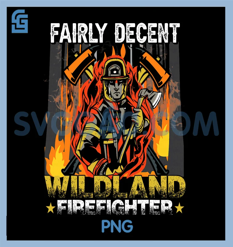 Funny Fire Department PNG, Wildland Firefighter PNG