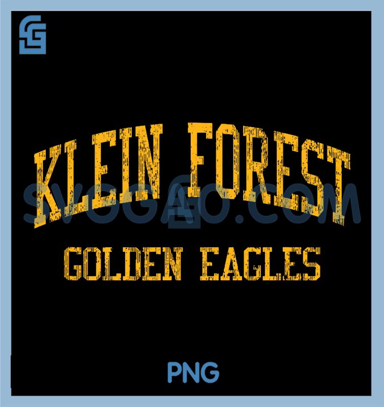 Klein Forest PNG, High School HS Klein TX Vintage Sports PNG