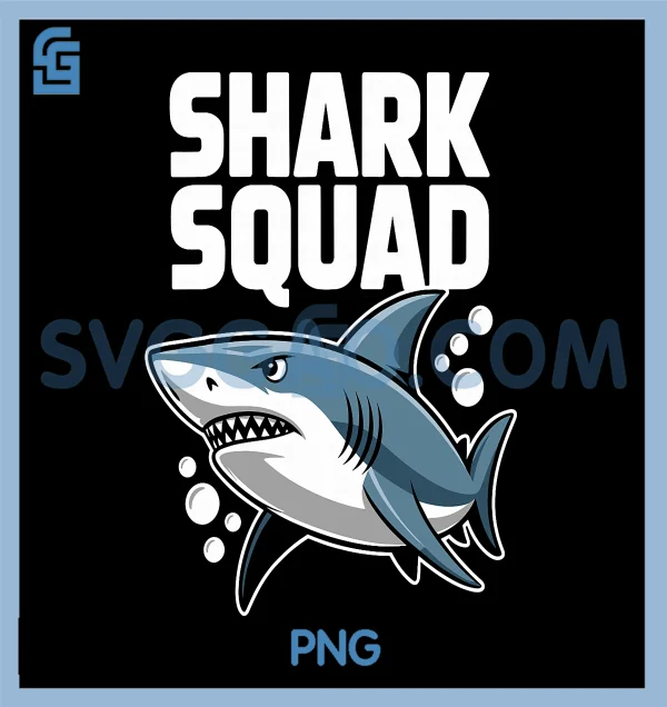 Cool Shark Novelty PNG, Shark Themed Shark Lover PNG