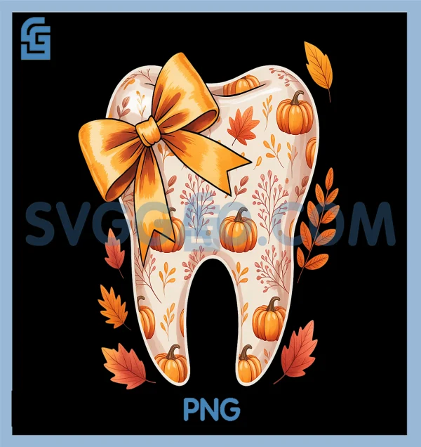 Coquette Bow Fall PNG, Tooth Dental Assistant PNG, Hygiene Oral RDH PNG ...