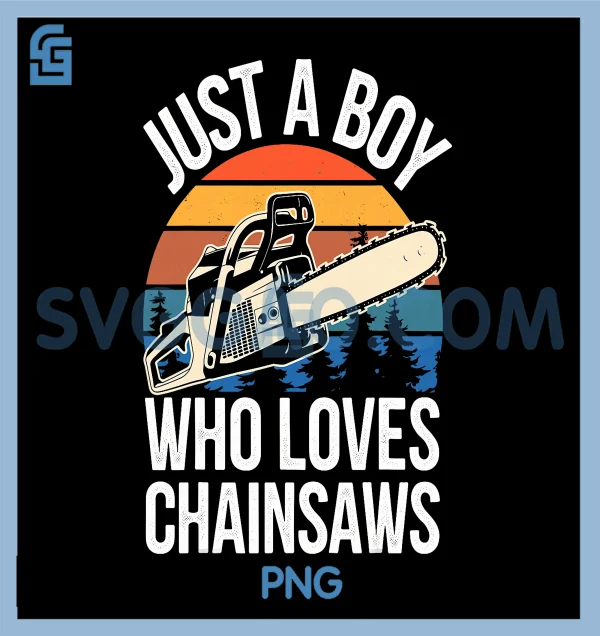 Cool Lumberjack Art PNG, Logger Chainsaw Tree Cutter PNG – SVGGAO