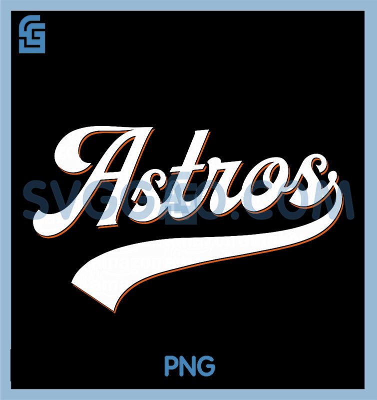 Vintage Astros Retro PNG, Style 70s 80s First Name PNG