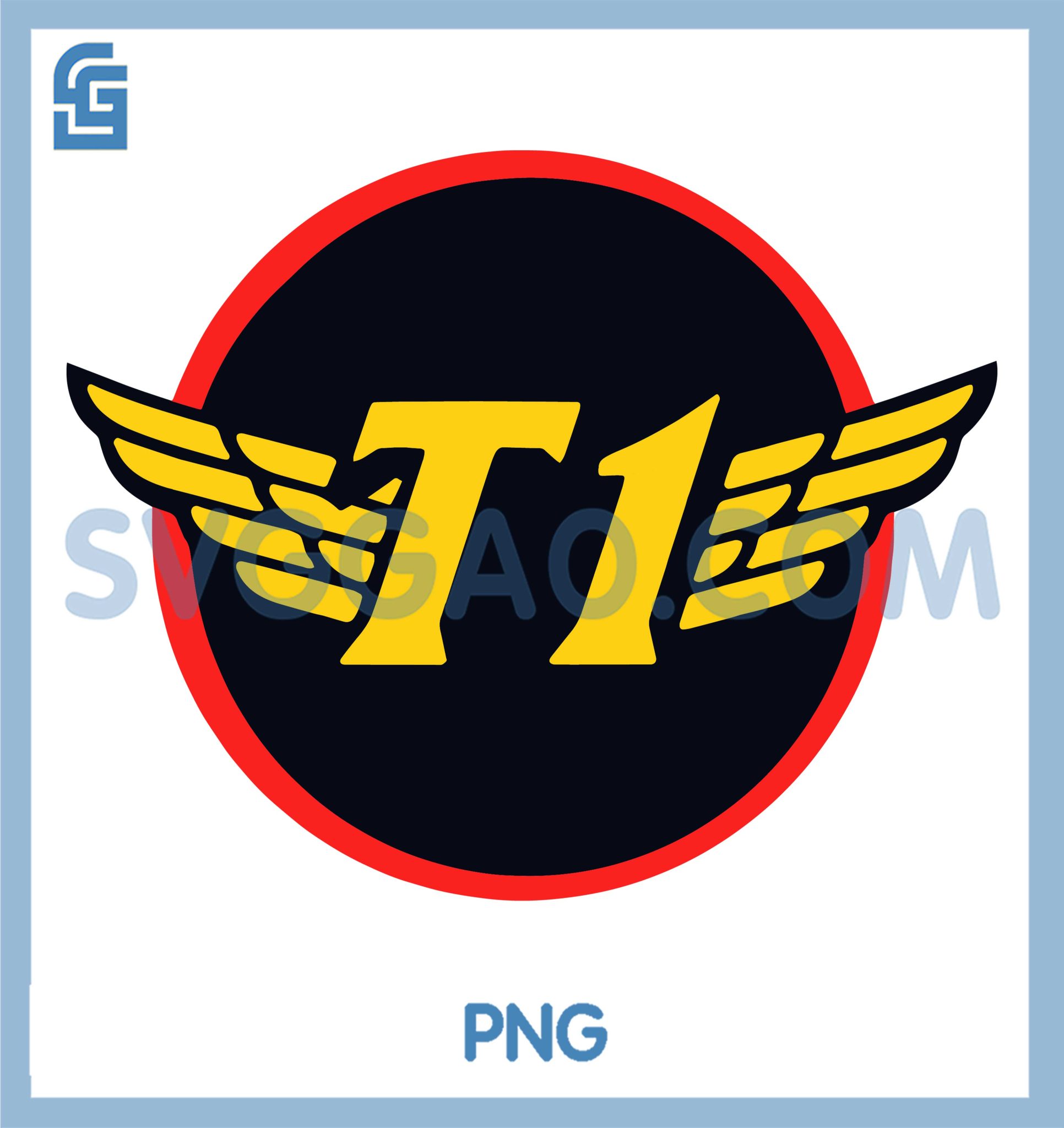 T1 Logo SVG, Esports Team Emblem SVG – SVGGAO