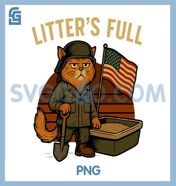 Litters Full PNG, Cat Parody PNG – SVGGAO