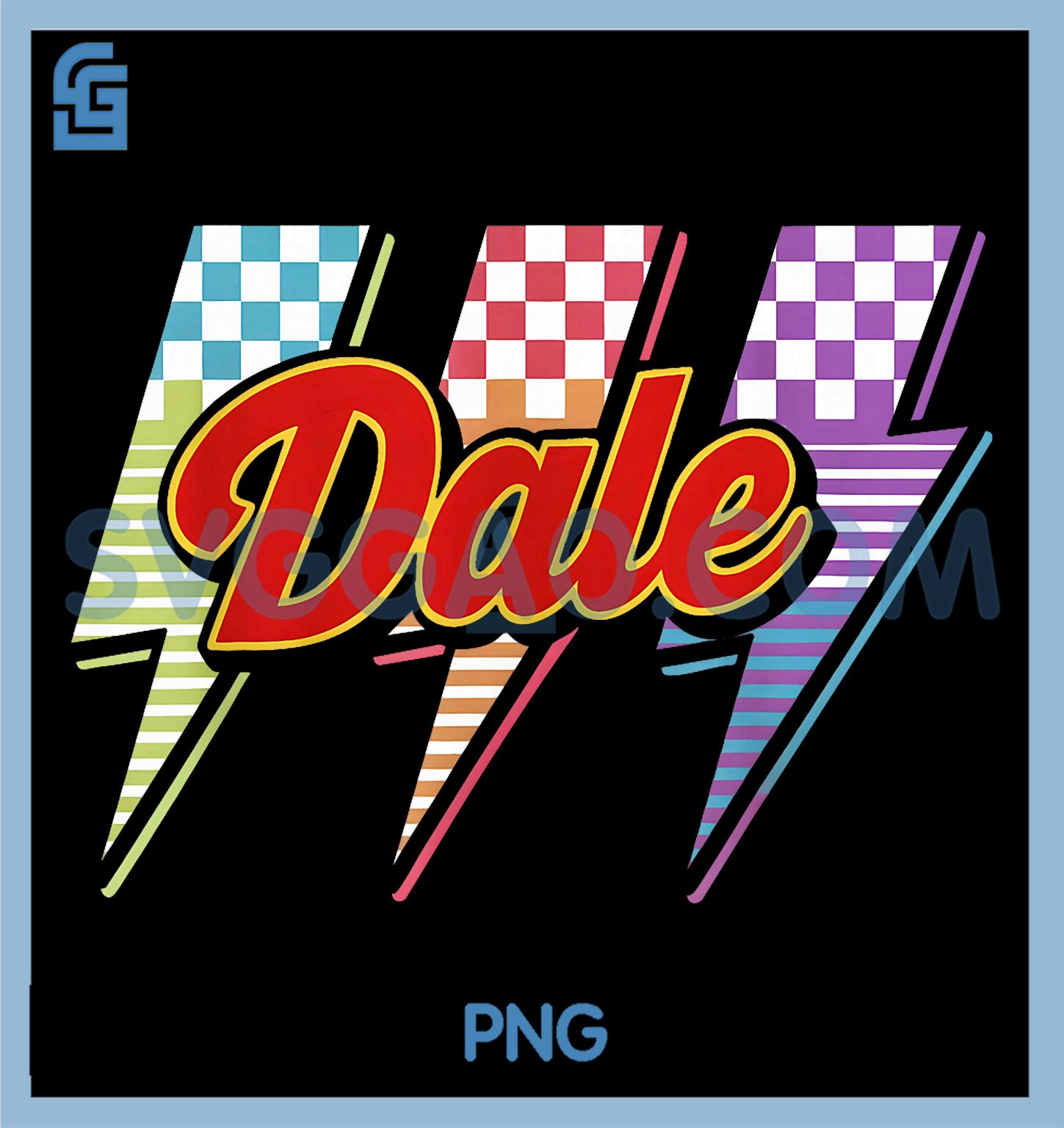 Retro Dale PNG, Name Pride Style Classic PNG – SVGGAO
