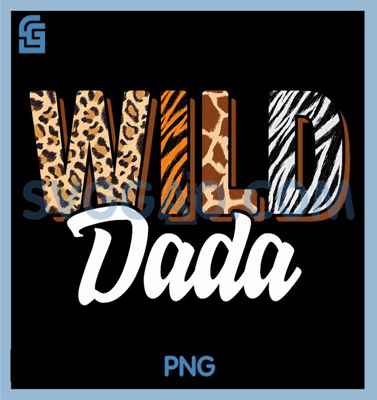 Wild Dada PNG, Safari Animal Print Design PNG – SVGGAO